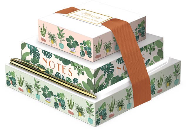Plant Lady Tower of Notes with Pen – Little Hippie