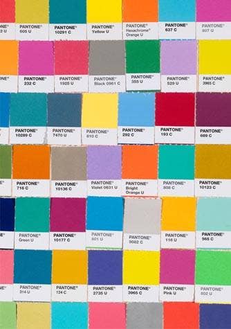 Pantone Chips Journal – Little Hippie