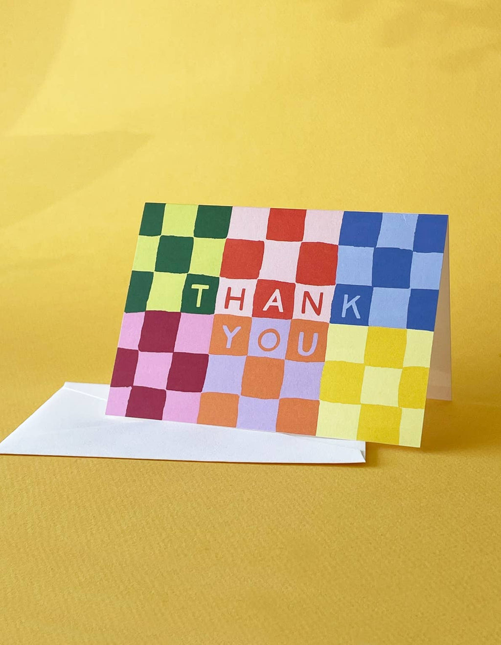 Checkered Thank You Note Cards Boxed Set – Little Hippie