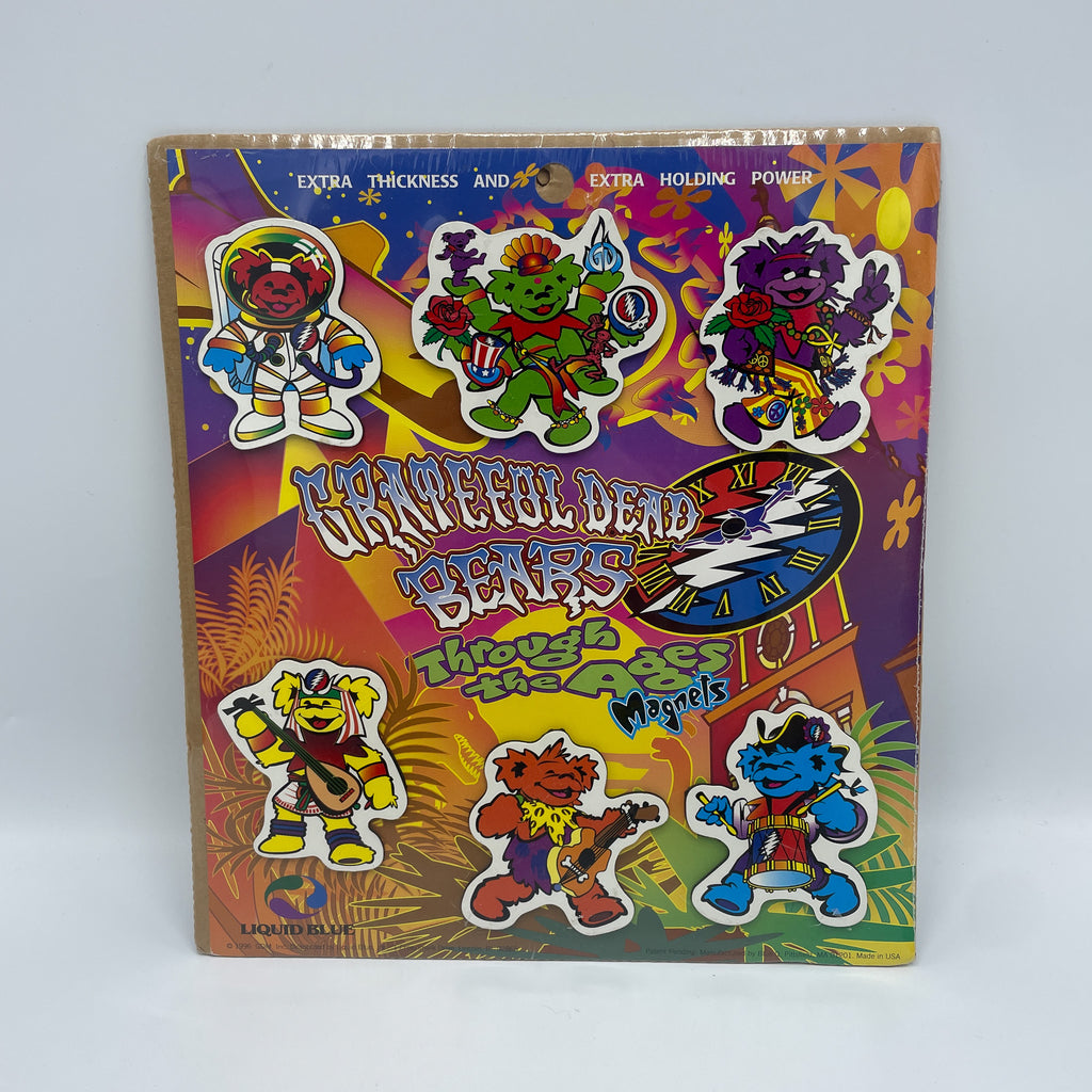 Vintage 1996 Grateful Dead Liquid Blue Through the Ages Magnets ...