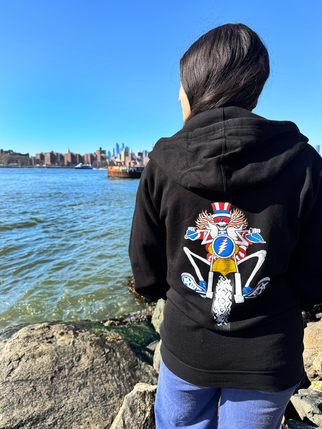 Grateful Dead Psycle Sam Unisex Zip Hoodie PRE ORDER ships late NOVEMB ...