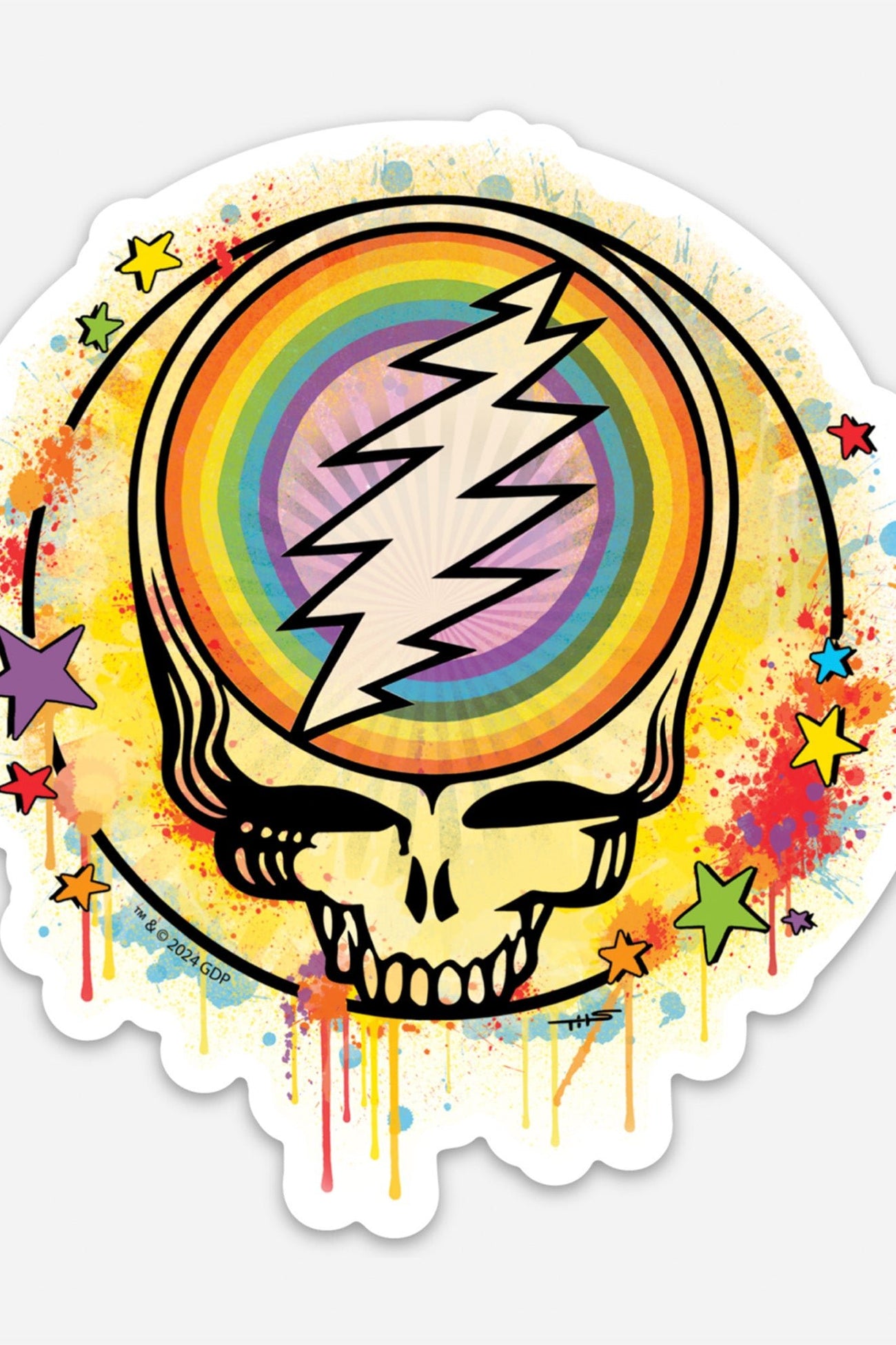 Grateful Dead Stickers Little Hippie