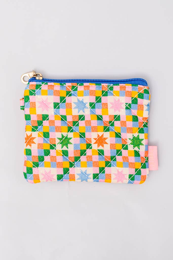 Checker Stars Coin Purse – Little Hippie