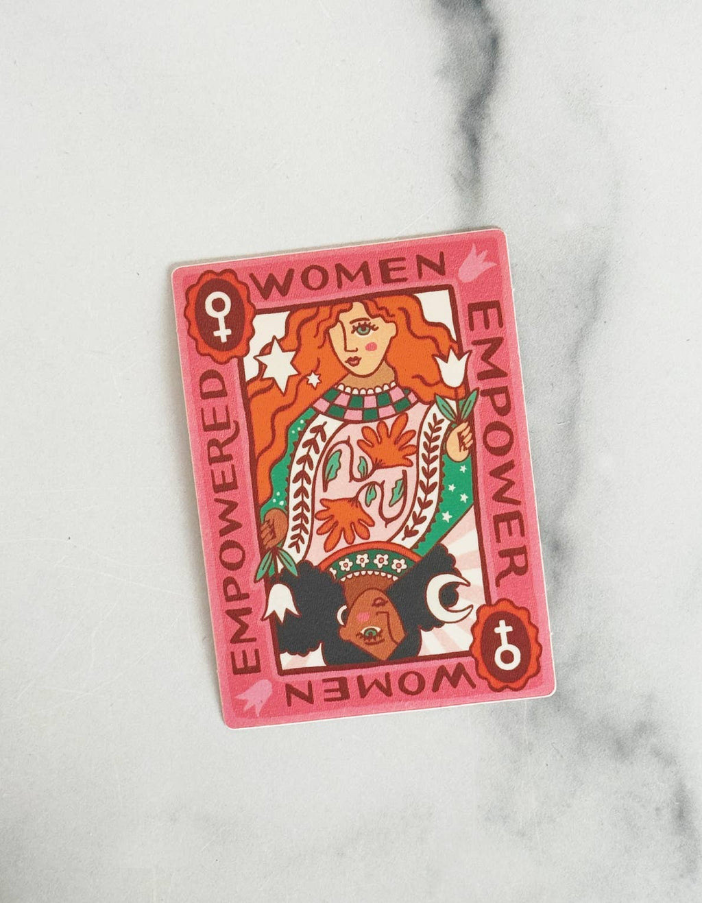 Empowered Women Die Cut Sticker – Little Hippie