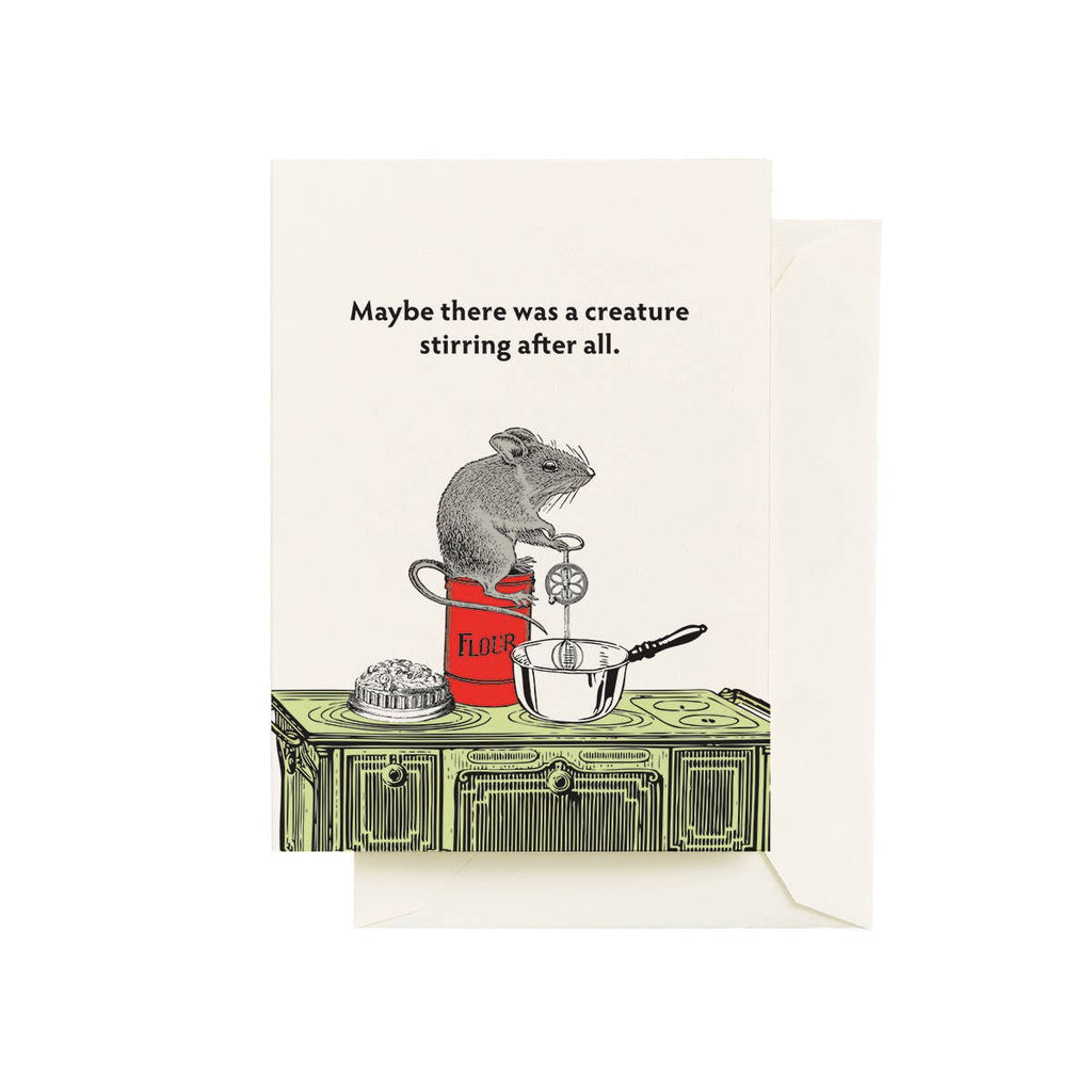 Stirring Mouse Holiday Cards – Little Hippie