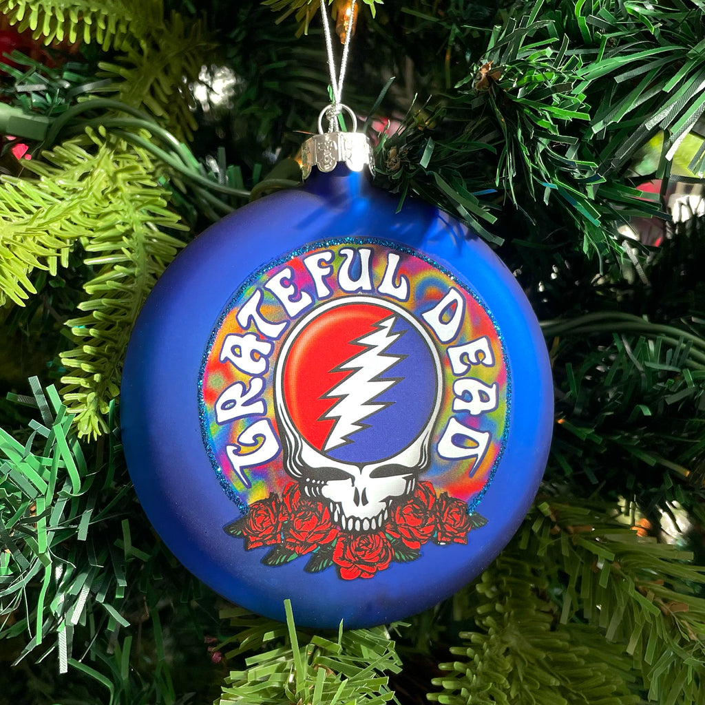 Grateful Dead Disc Ornament Glass – Little Hippie
