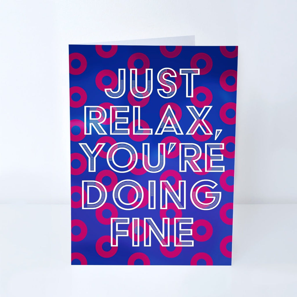"Strange Design" Phish Greeting Card | Little Hippie