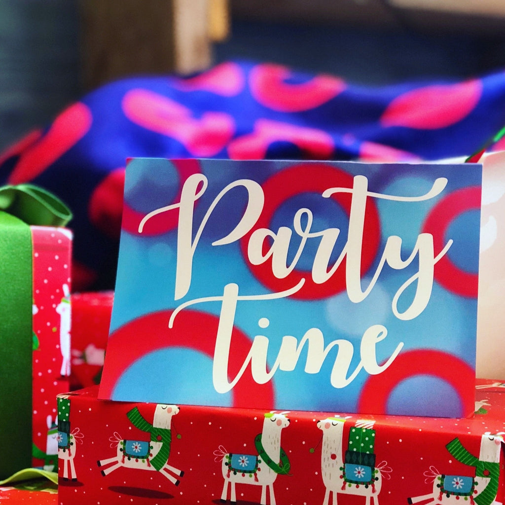 Party Time Greeting Card – Little Hippie