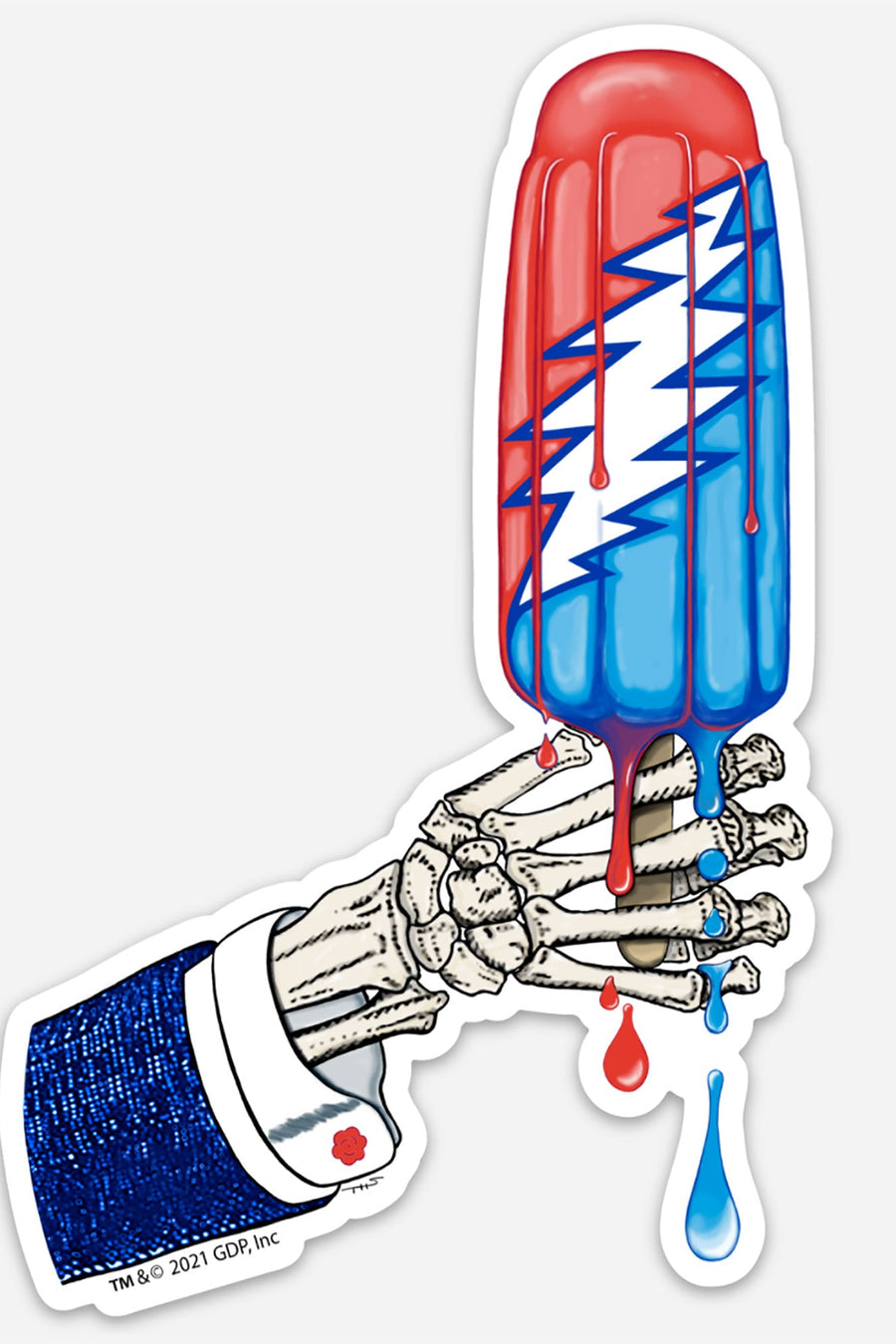 Grateful Dead Stickers Little Hippie