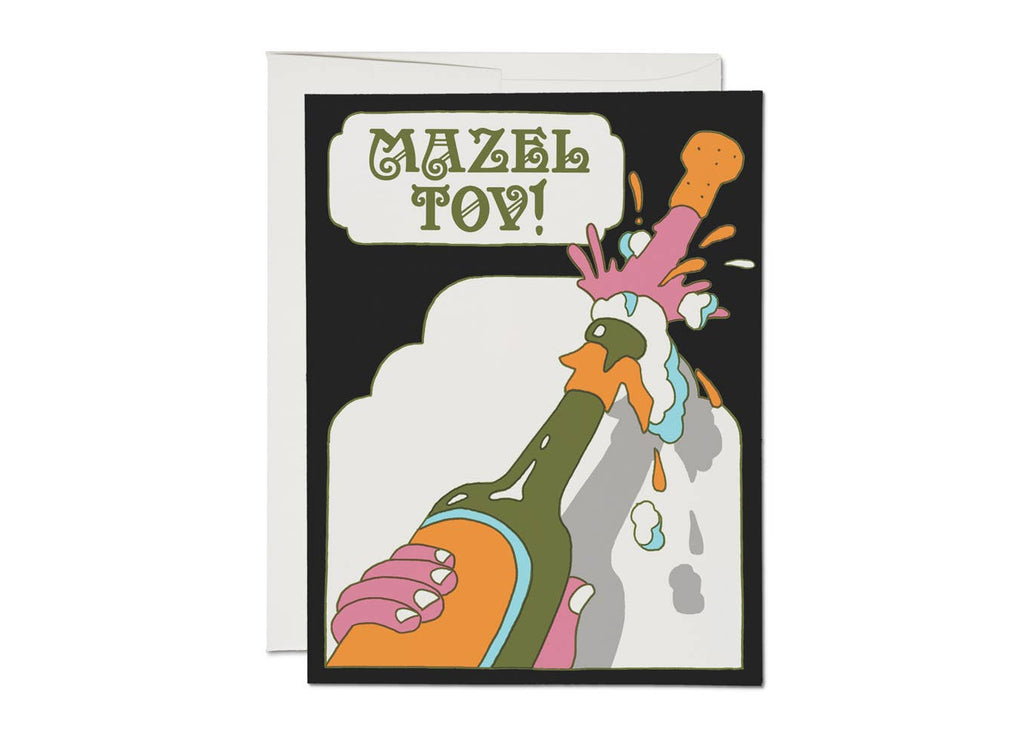Mazel Tov Congratulations Greeting Card – Little Hippie