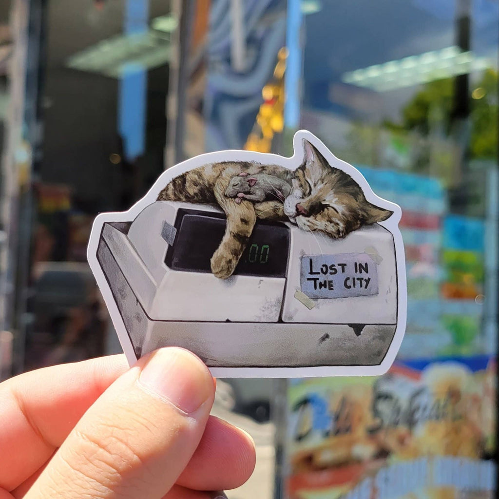Bodega Cat and Rat Vinyl Sticker – Little Hippie